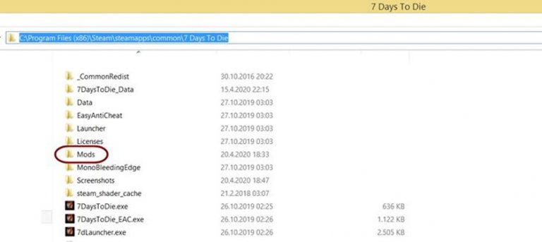 How to install 7 days to die(7d2d) mods on a gaming server - Xgamingserver