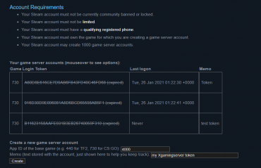 How to create GSLT for Garry's mod Server - Xgamingserver