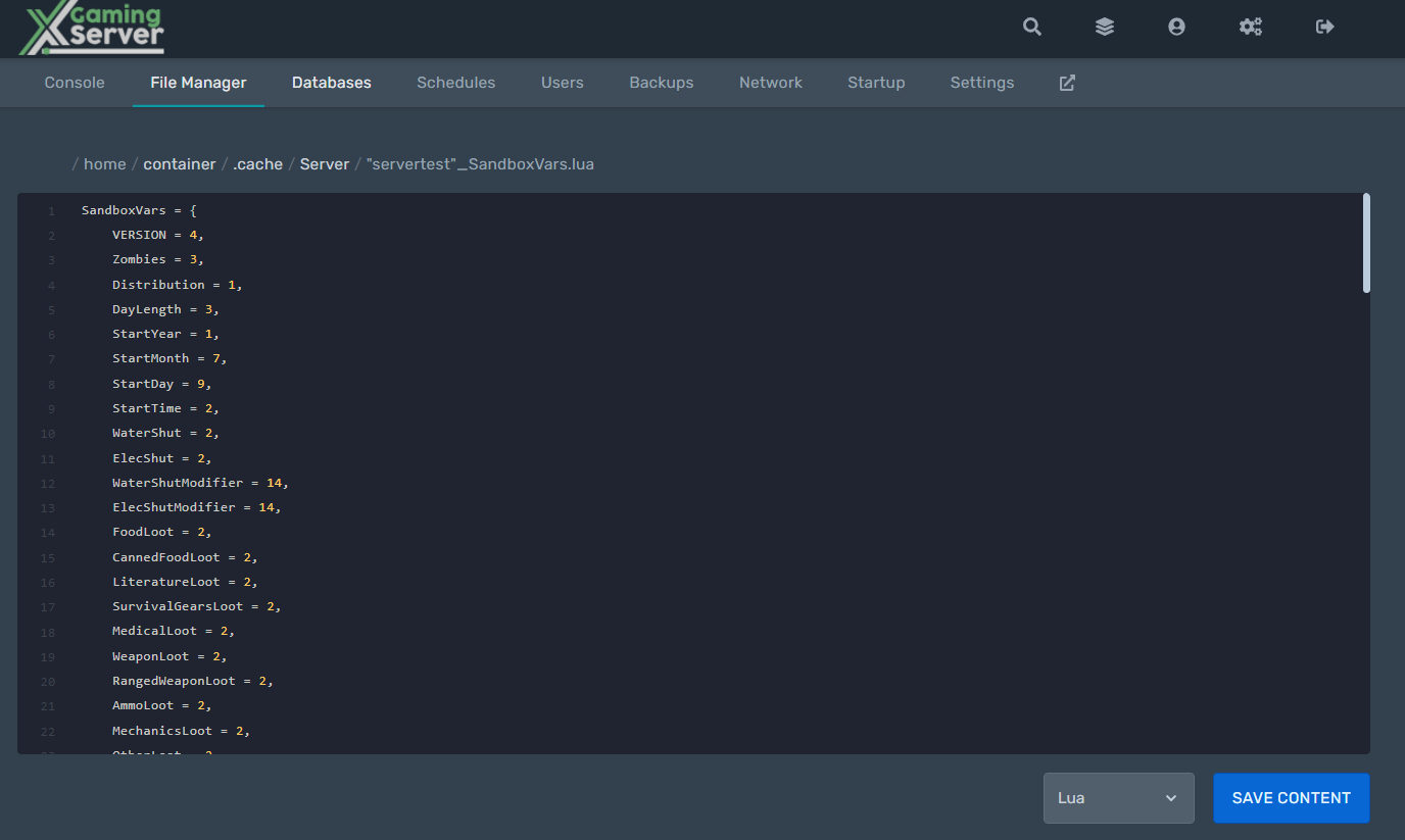 Project Zomboid Server Configuration Guide - Xgamingserver