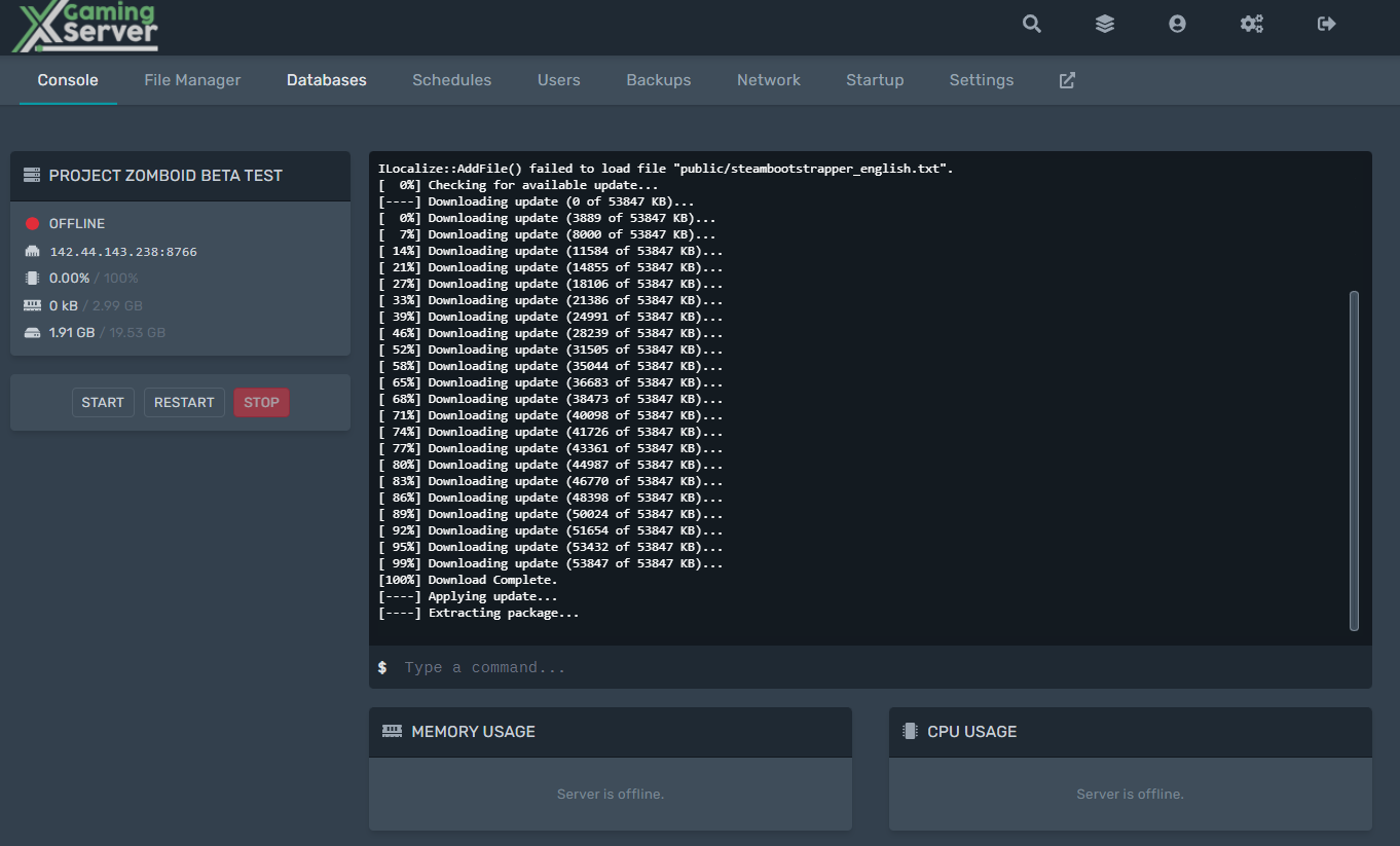 How To Update A Project Zomboid Server Xgamingserver