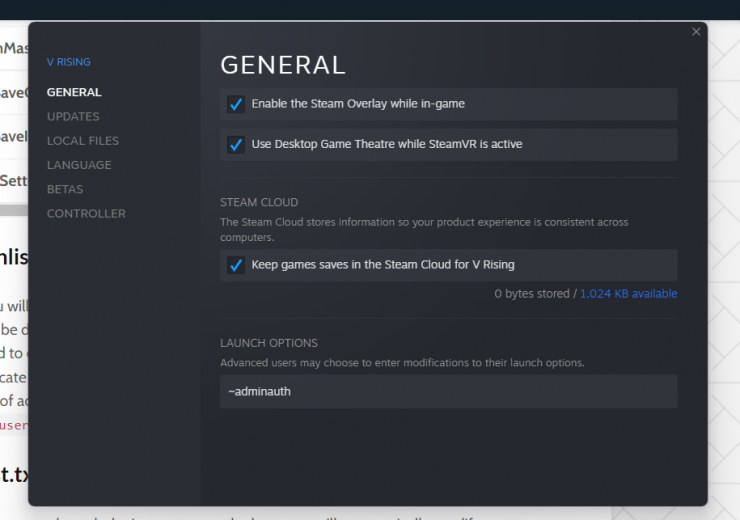 How to become a V Rising Admin and execute admin commands - Xgamingserver