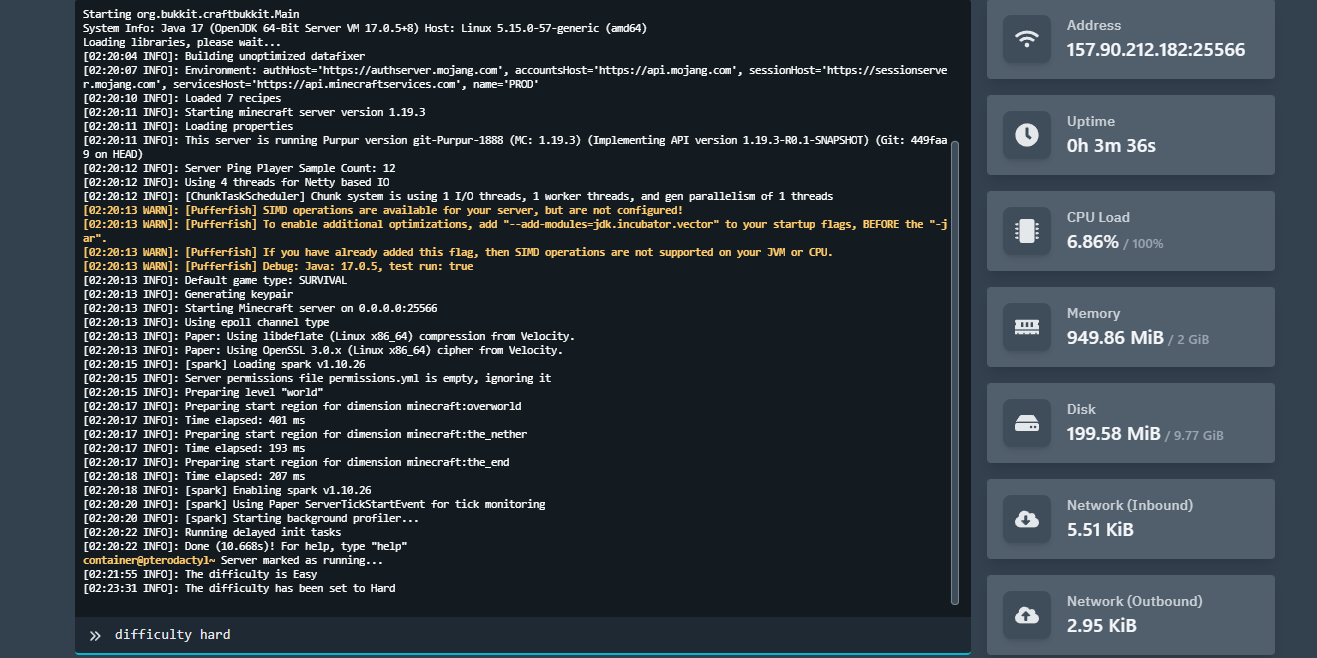 How to change your Minecraft server difficulty - Xgamingserver