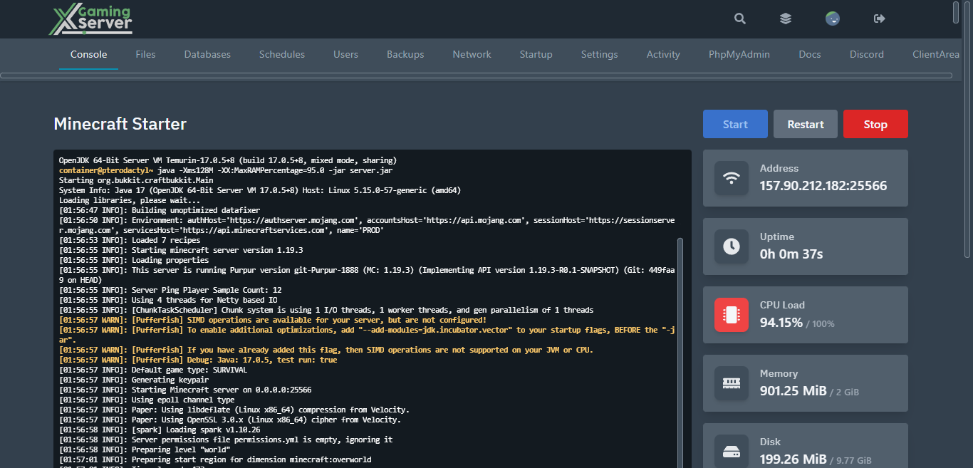 How to change your Minecraft server 's player slots - Xgamingserver