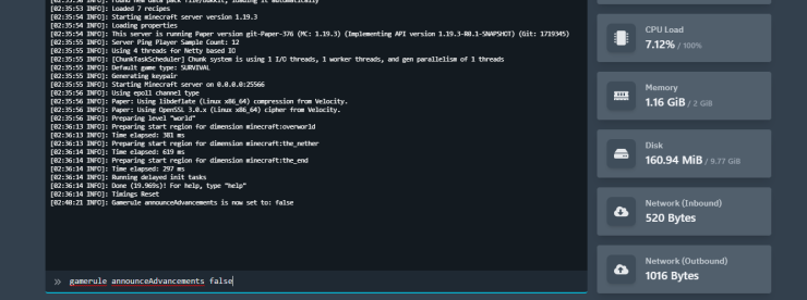How to disable achievements on your Minecraft server - Xgamingserver