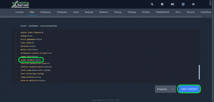 How to disable animals spawning on your Minecraft server - Xgamingserver