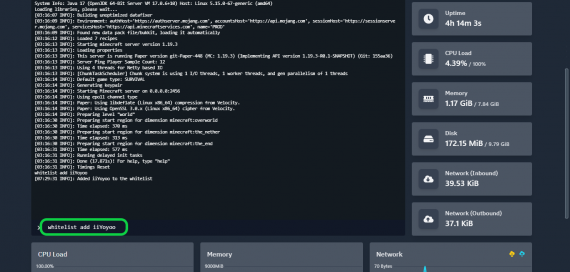How to enable the White-list on your Minecraft server - Xgamingserver