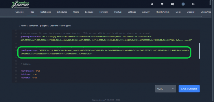 How to customize your Minecraft server Joining/Leaving message ...