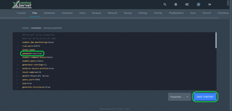 How to change your Minecraft Game Mode - Xgamingserver
