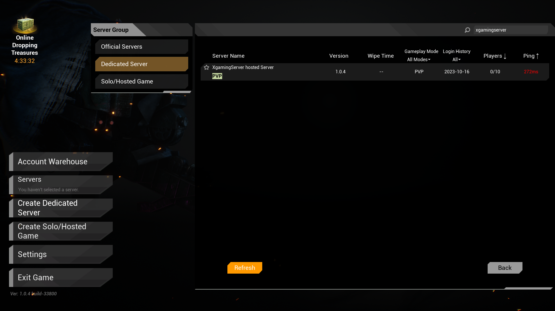 How to Join "The Front" Dedicated Server - Xgamingserver