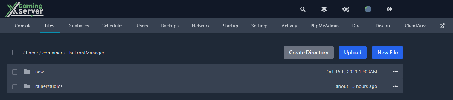 The Front Server Configuration Settings Guide - Xgamingserver