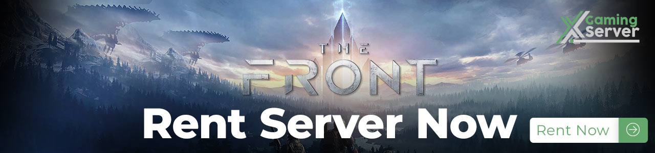 How to set up a password for The Front game server - Xgamingserver