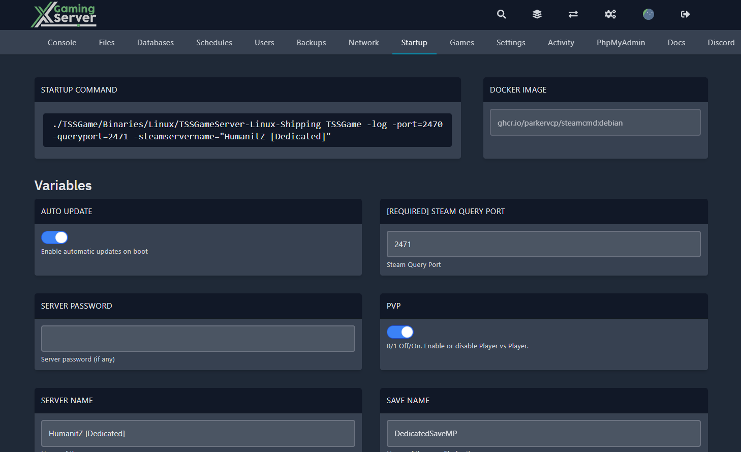 Configuring Your HumanitZ Server Settings - Xgamingserver